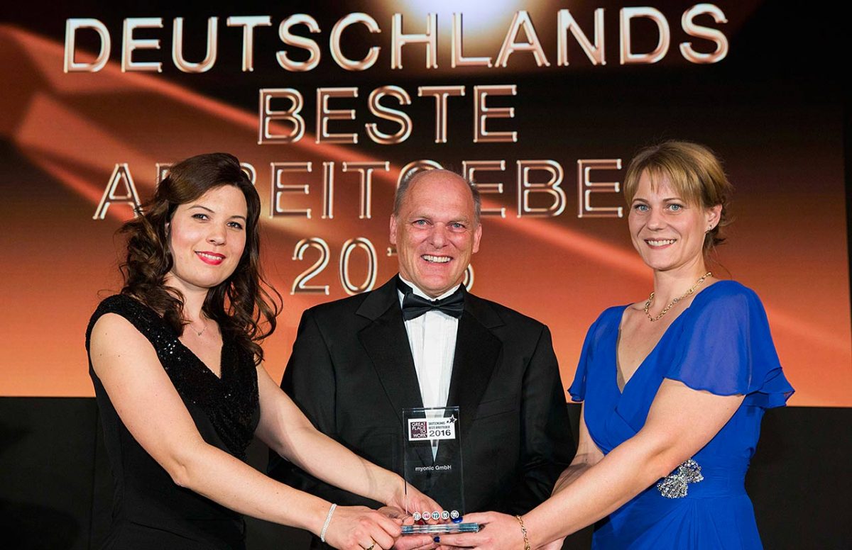 myonic zählt zu Deutschlands besten Arbeitgebern | myonic GmbH